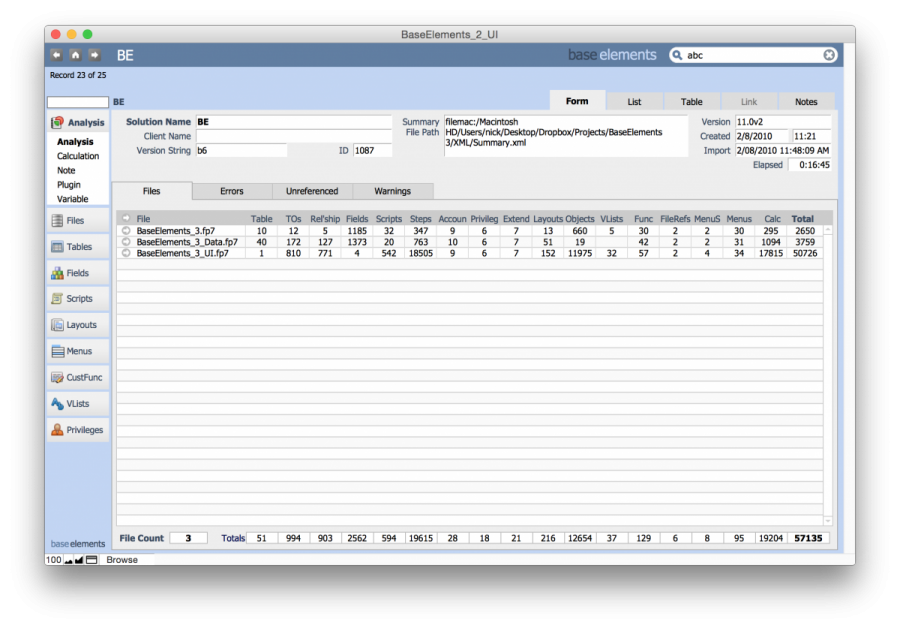 BaseElements 5 preview – Part 1 – History | Goya